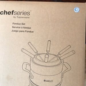 Tupperware | Kitchen | On Sale Today Nib Tupperware Chef Series Fondue ...